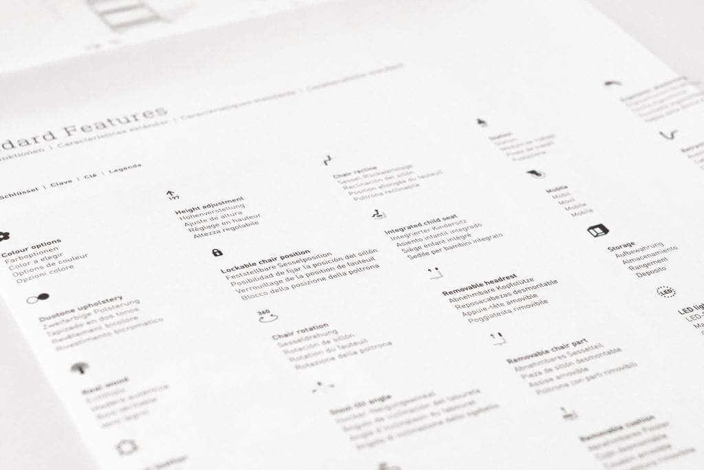 Logically designed product and feature menus - Wireforks
